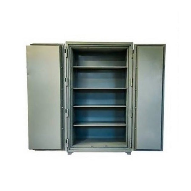 Steel Fire Resistant Stationery Cabinet with Shelves - 4 Shelf Cupboar ...