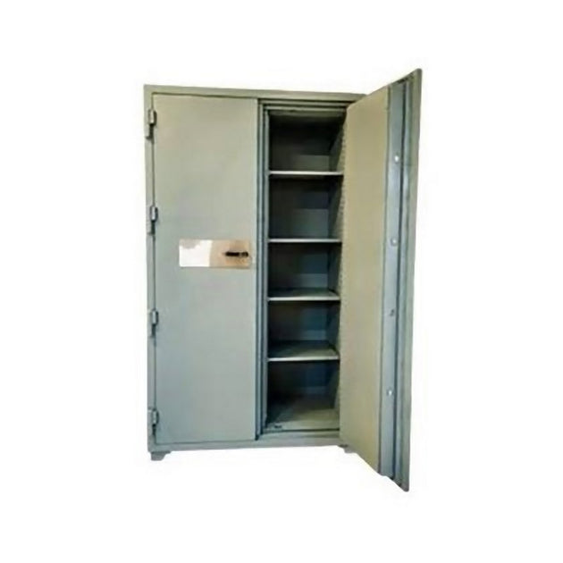 Steel Fire Resistant Stationery Cabinet with Shelves - 4 Shelf Cupboar ...