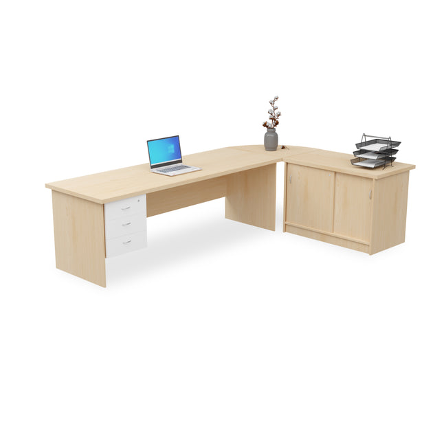 Impact Range L-Shaped Desk | Office Pro