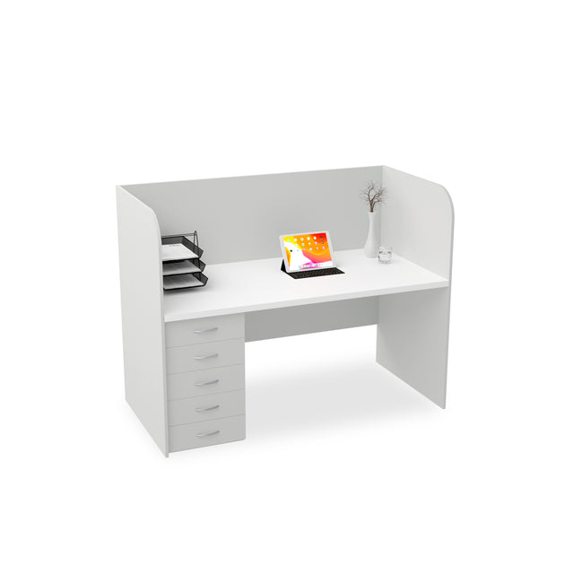 Sienna Cubicle Desk | Office Pro