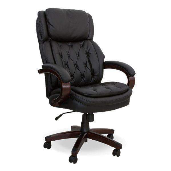 President Executive High Back in Black Bonded Leather | Heavy Duty - 1 ...